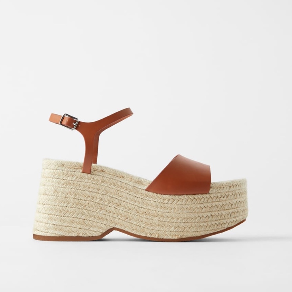 Zara Platform Wedge - Gem